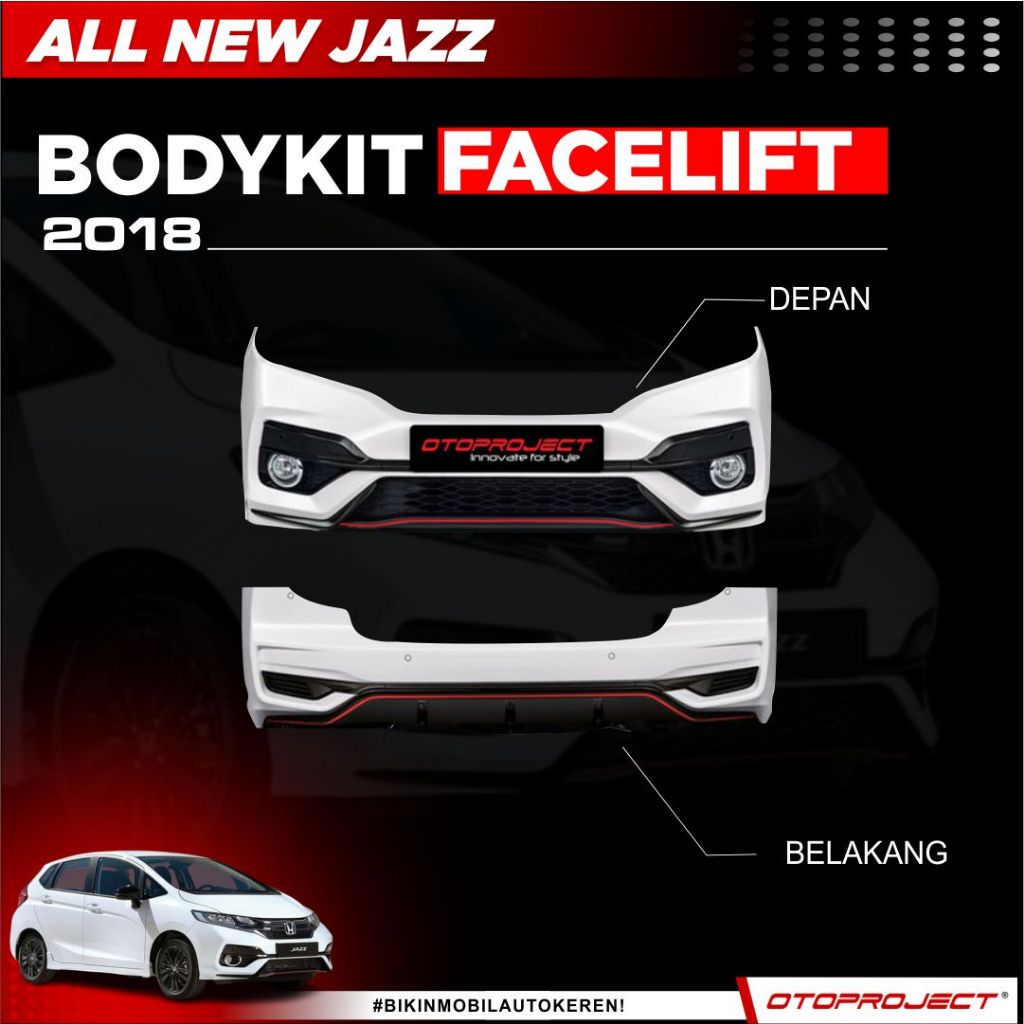 Jual Otoproject - Body Kit Honda All New Jazz 2018 | Shopee Indonesia
