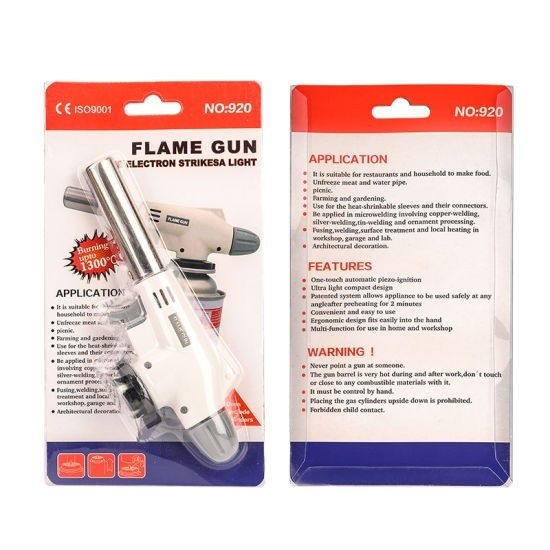 Jual Flame Gun Gas Torch Pematik Api / Las Portable Kepala Gas Torch ...