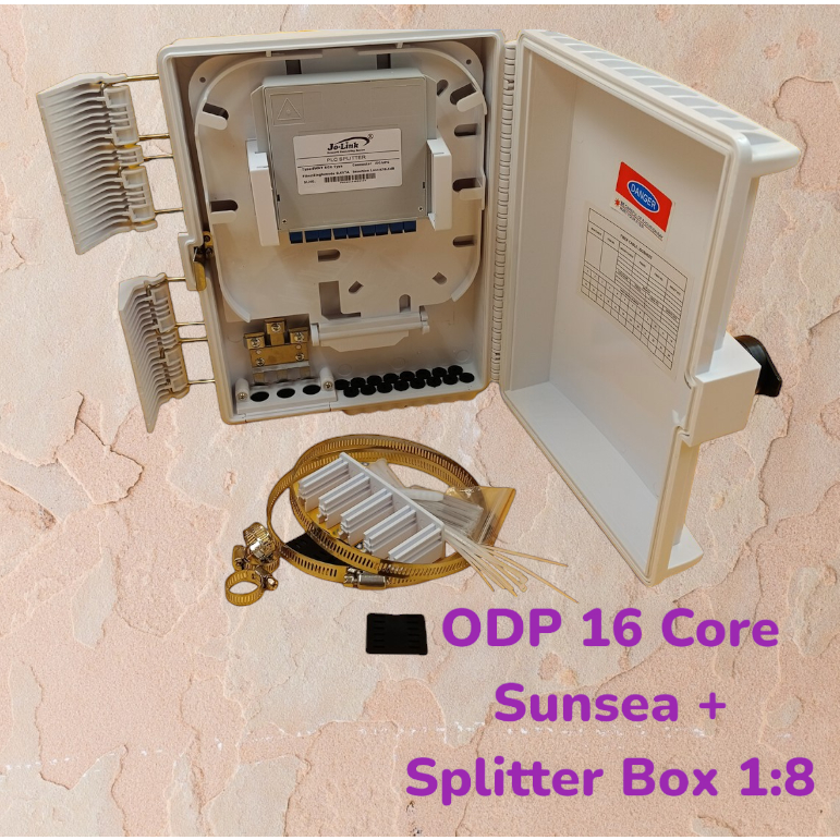 Jual ODP 16 Core + Splitter Box 1:8 ( 1 Koli isi 10 PCS ) | Shopee Indonesia