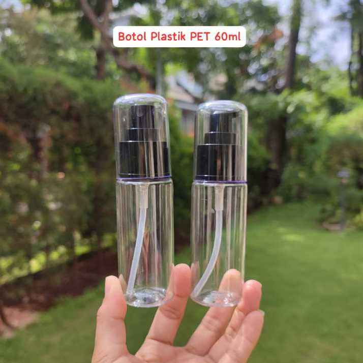 Jual Botol Spray Pump Botol plastik PET Botol Spray Mist 60ml Botol ...