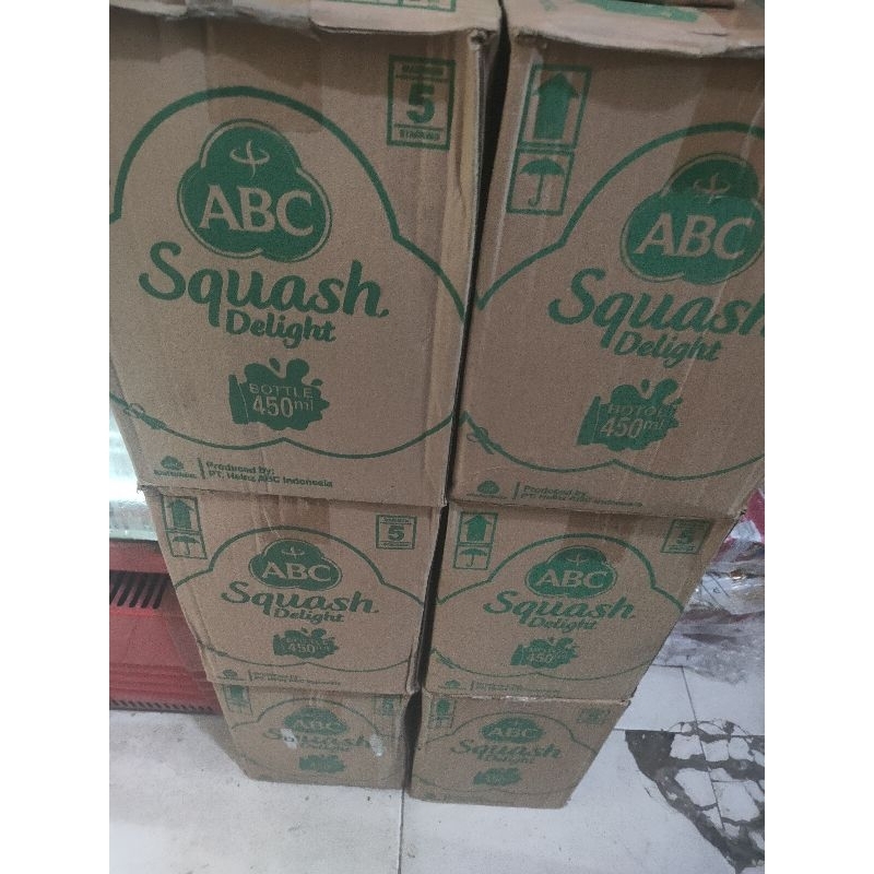 Jual Sirup ABC Squash delight 450 ml 1 dus isi 12 | Shopee Indonesia