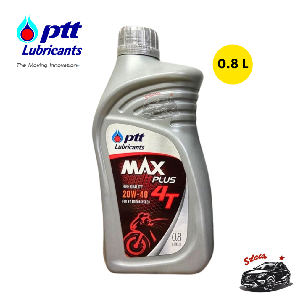 Jual PTT Lubricants Max Plus 4T 20W-40 800 Ml Oli Mesin Motor Sintetis ...