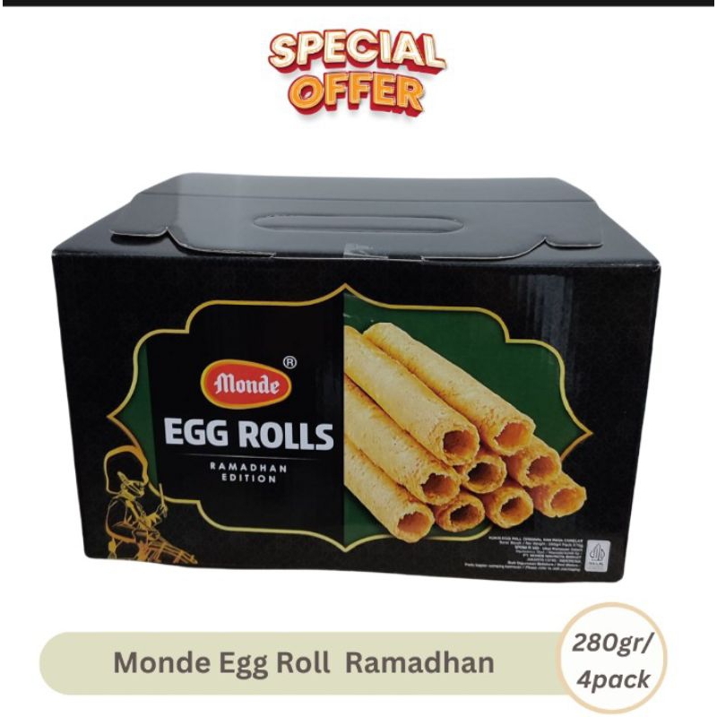 Jual Monde egg roll ramadhan edition | Shopee Indonesia