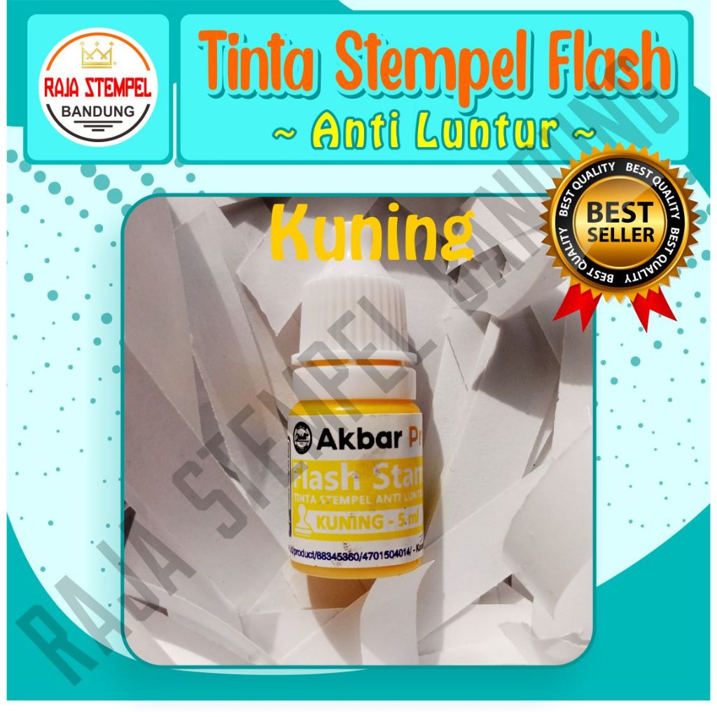 Jual Tinta Refill Stempel Flash 5ml I Otomatis Anti Luntur I Stample I Stampel | Shopee Indonesia