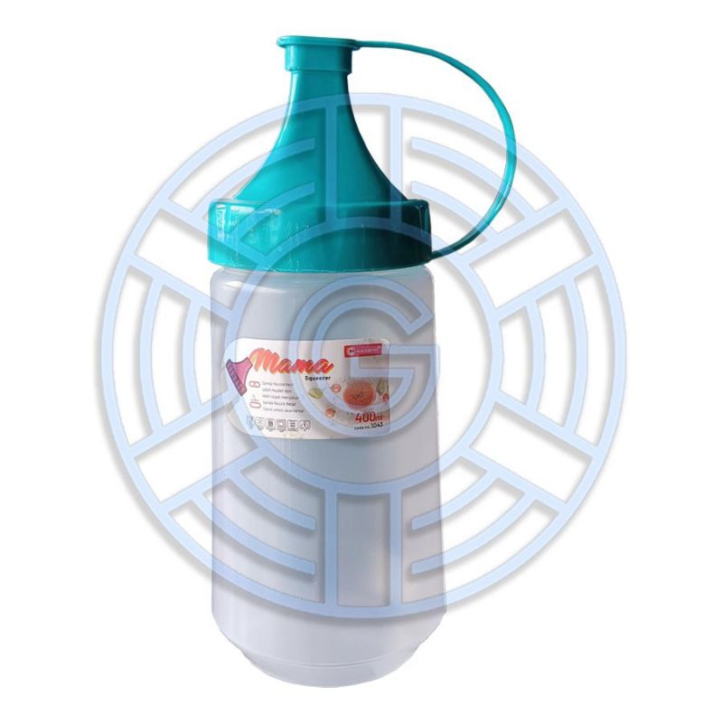 Jual Botol Plastik Saus Kecap Mama Clio Lobang Nozzle Ganda 400 ML ...