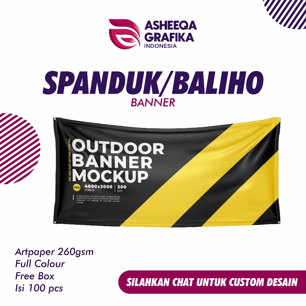 Jual Cetak Spanduk High Resolution Murah Dan Cepat | Print Banner Baliho Backdrop Sehari Jadi ...