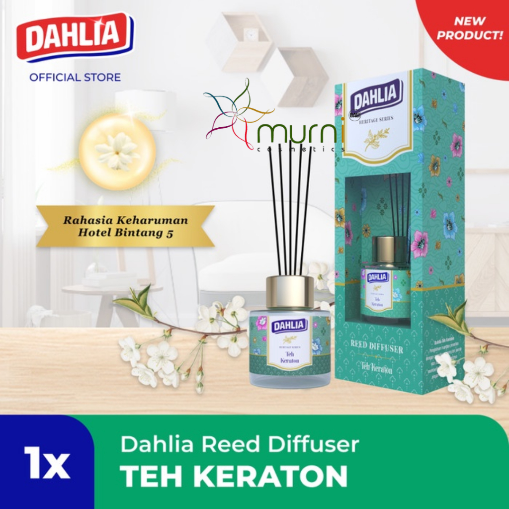 Jual DAHLIA REED DIFFUSER HERITAGE 30ML | Shopee Indonesia