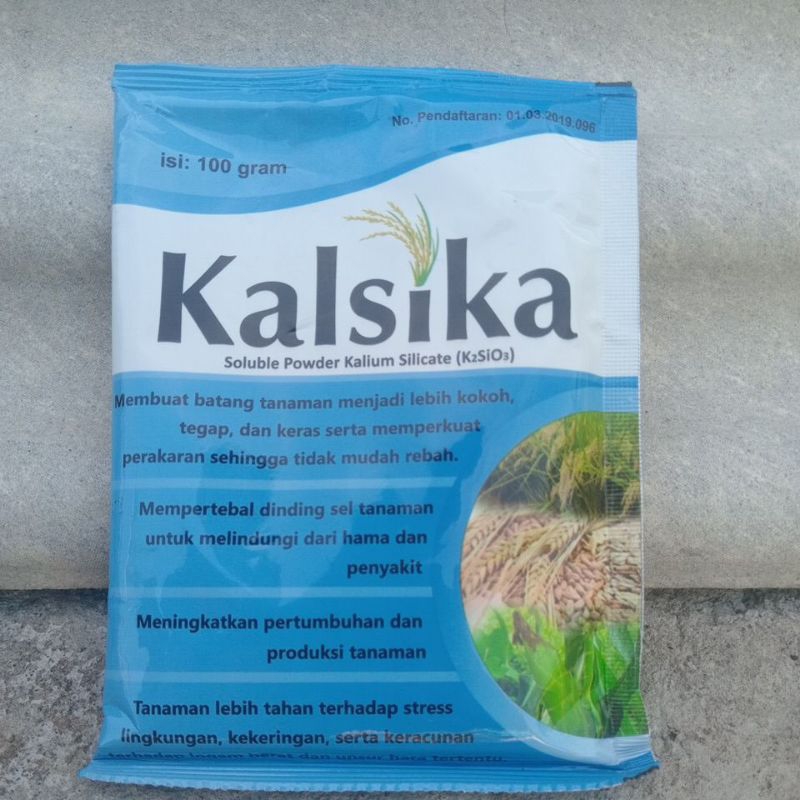 Jual Kalium silika Kalsika Original Prima Agrotech 100gram | Shopee ...