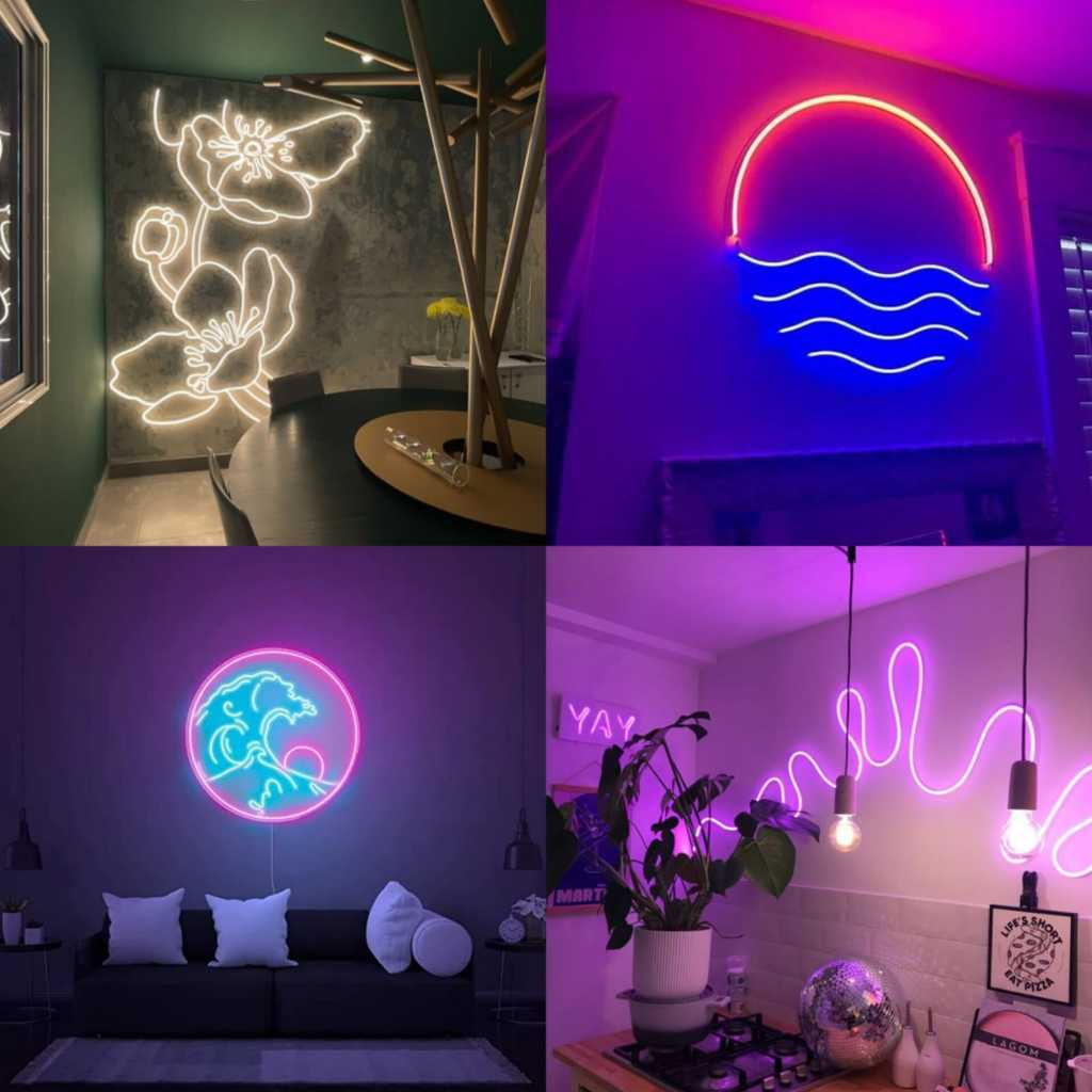 Jual Lampu Selang neon flex 220V 5 Meter RGB(warna warni) | Shopee ...