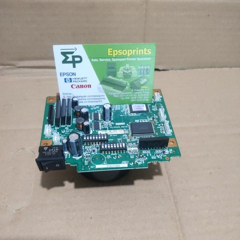 Jual Mainboard epson Tm Tmu220 Mainboard tm 220 Mainboard printer kasir ...