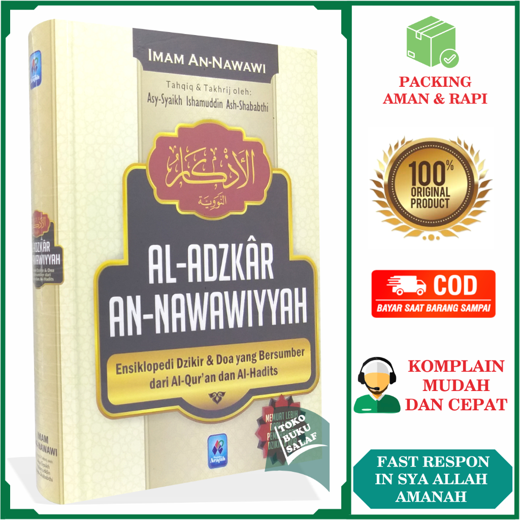 Jual Al-Adzkar An-Nawawiyah Ensiklopedi Dzikir dan Doa Al Adzkar An Nawawiyyah Karya Imam An ...