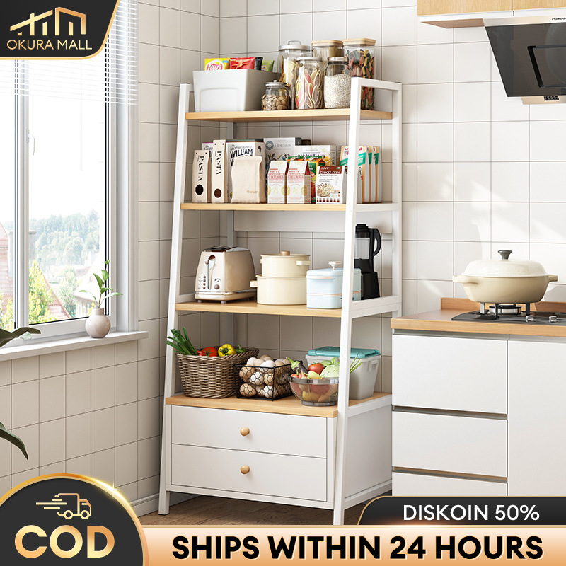 Jual Rak besi susun Rak Dapur Serbaguna Rak Pajangan Minimalis Rak Oven ...