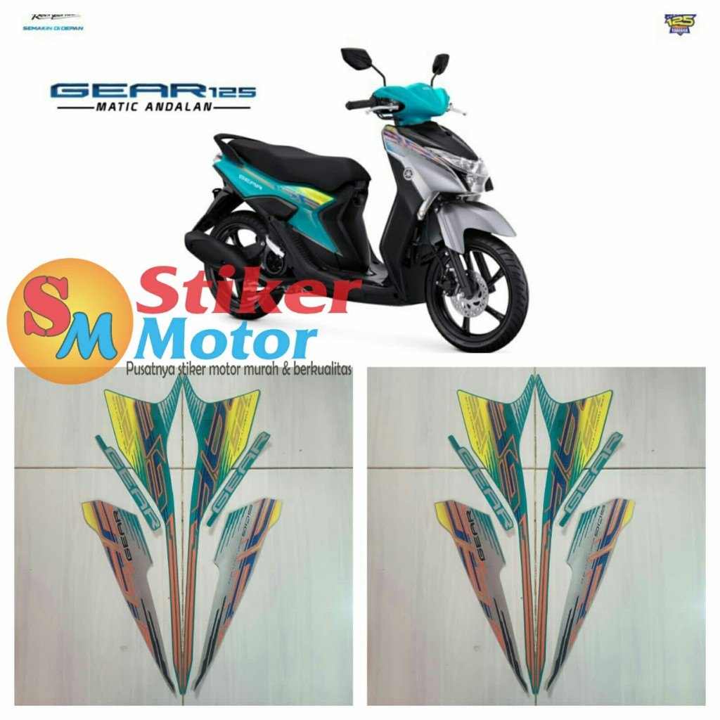 Jual sticker striping body motor yamaha mio gear 125 2024 tosca ...