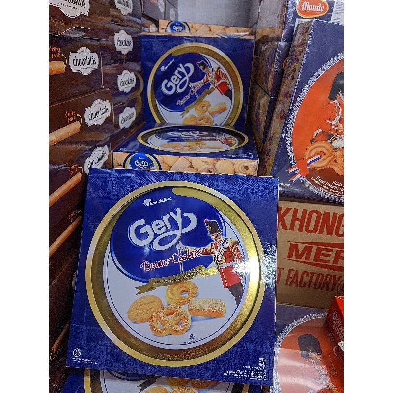 Jual Holanda Gery Buter cookies 450gr biskuit lebaran | Shopee Indonesia