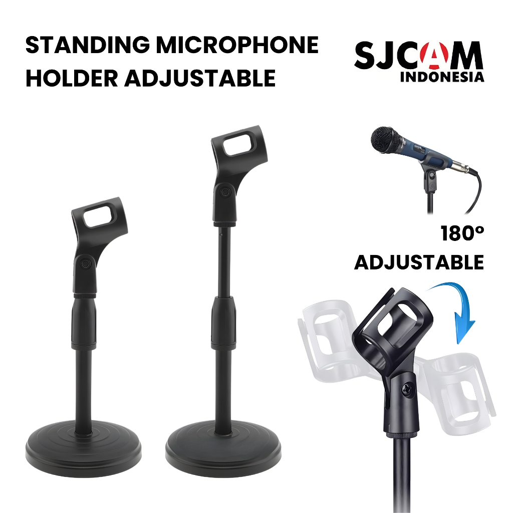 Jual STANDING MIC stand mic meja - HAND-14 | Shopee Indonesia