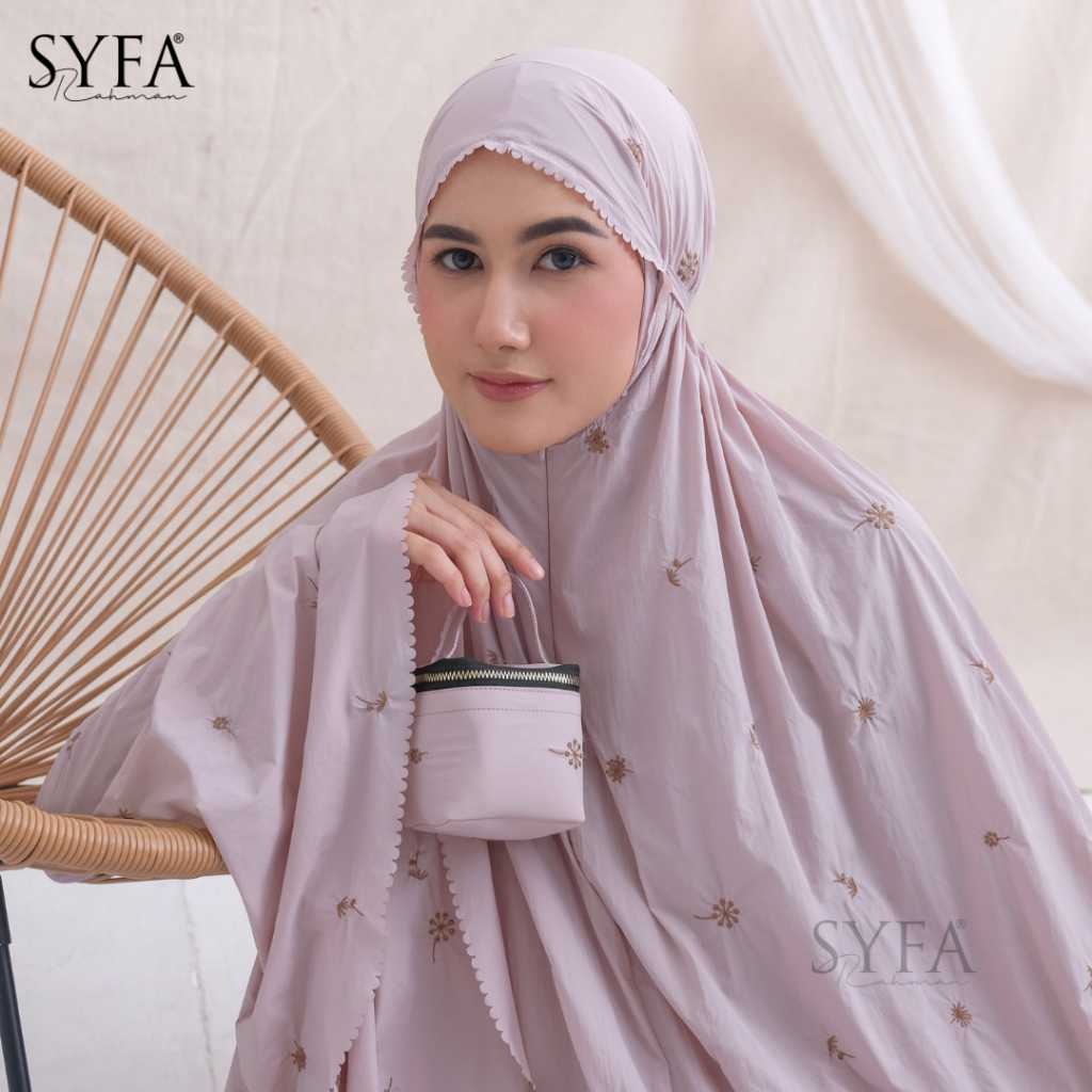 Jual Syfa Rahman - Mukena Mini Parasut Premium Korea Travel Dewasa ...
