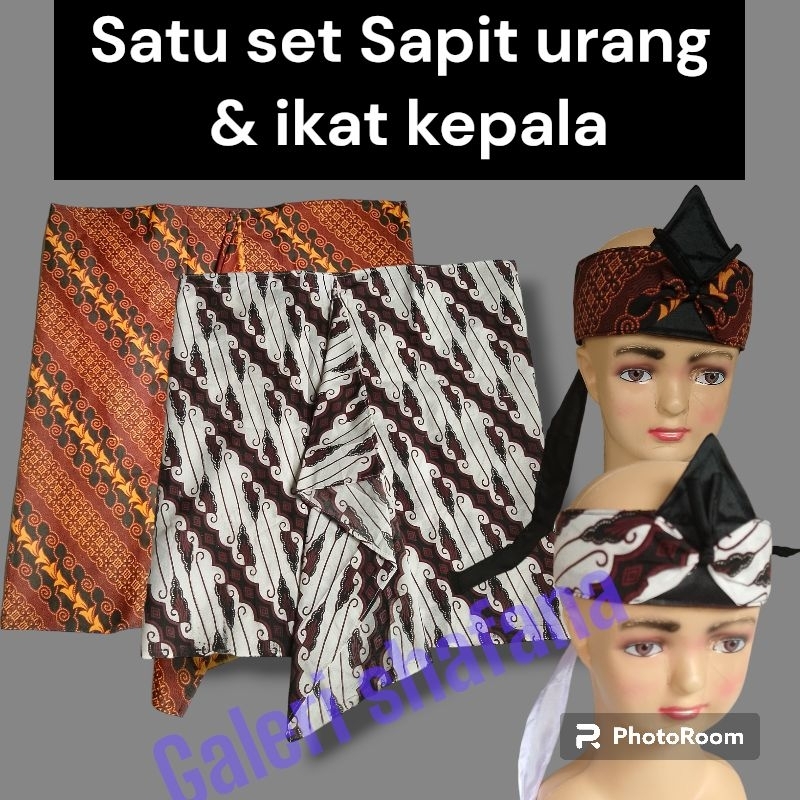 Jual satu set Sapit urang + ikat kepala ukuran anak sampai dewasa ...