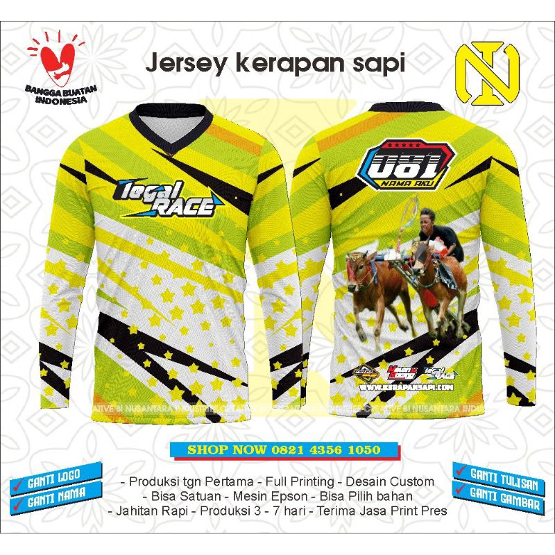 Jual JERSEY KERAPAN SAPI | Shopee Indonesia