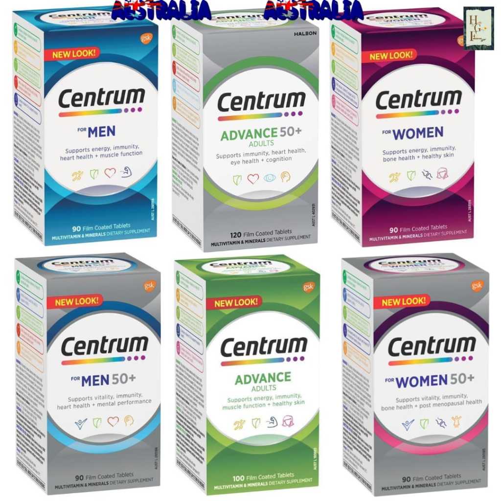 Jual Centrum Advance 50+ For Adults & Centrum Advance For Adult 100 ...