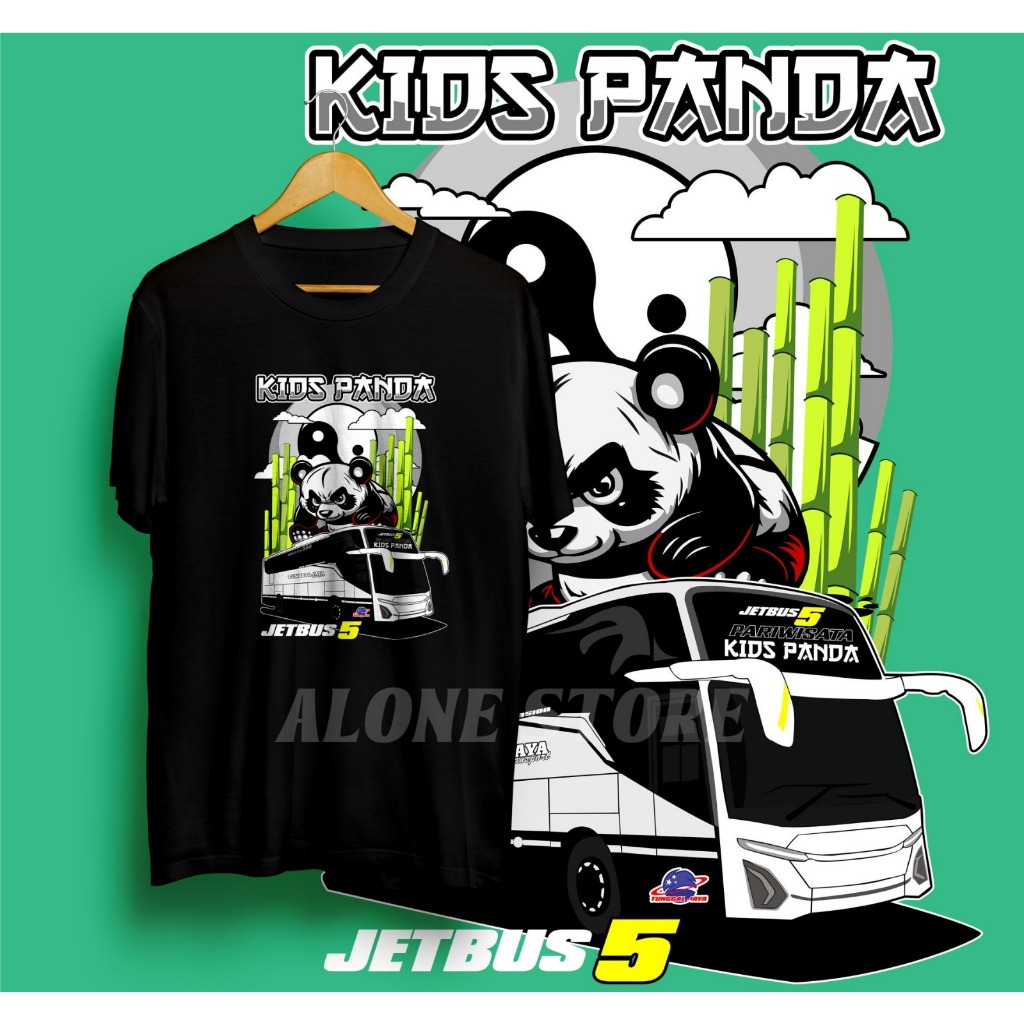 Jual Kaos BUS KIDS PANDA JETBUS5 TUNGGAL JAYA Kaos Bus Mania Kaos ...