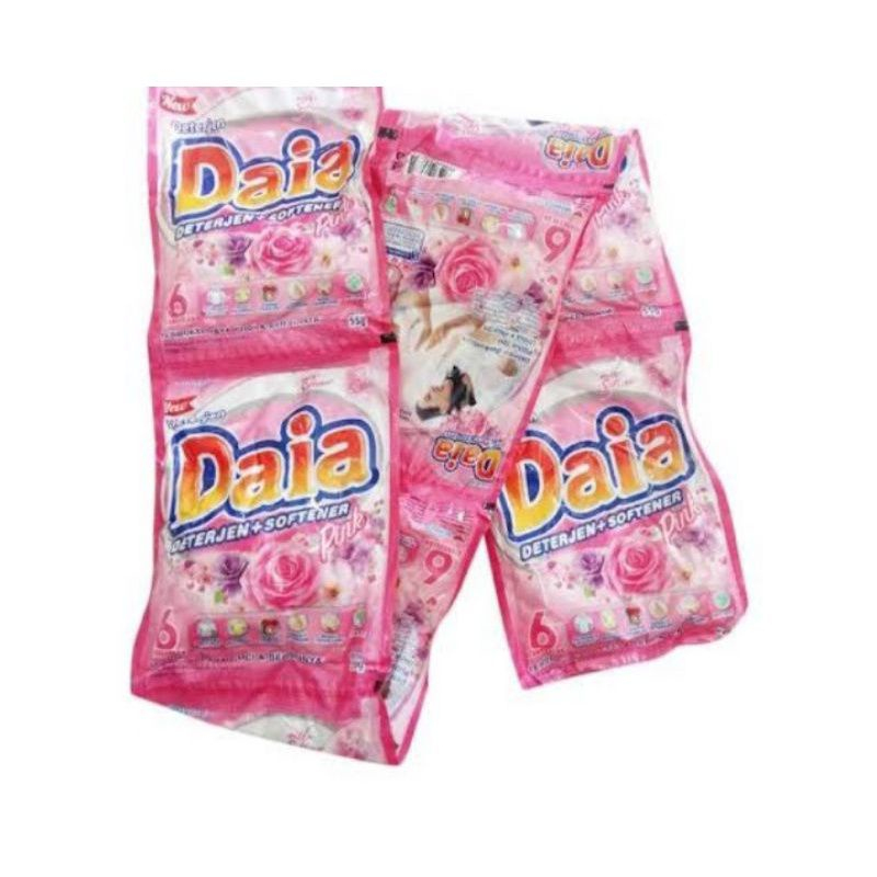 Jual SEMBAKO - Daia Detergent +Softener Renceng (46gr - 6sachet ...