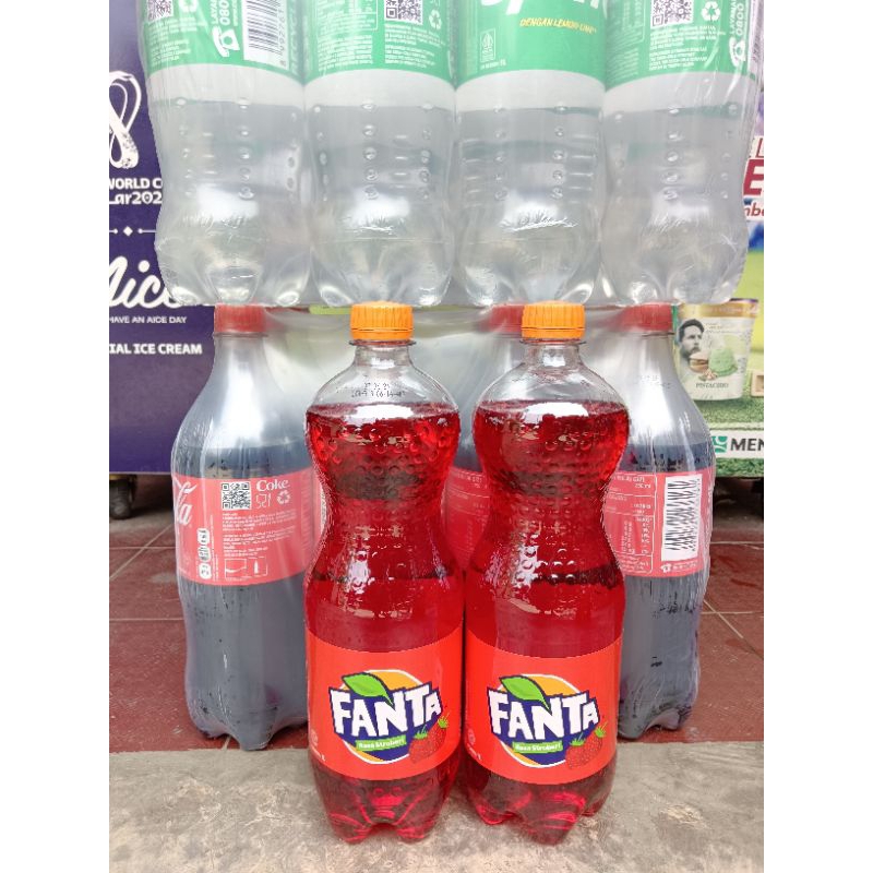 Jual Fanta Coca Cola Sprite 1 Liter | Shopee Indonesia