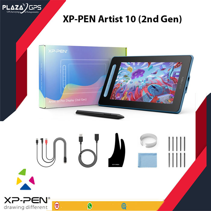 Jual XP-PEN Artist 10 (2nd Gen) New - 10.1-inch Artist Series Pen ...