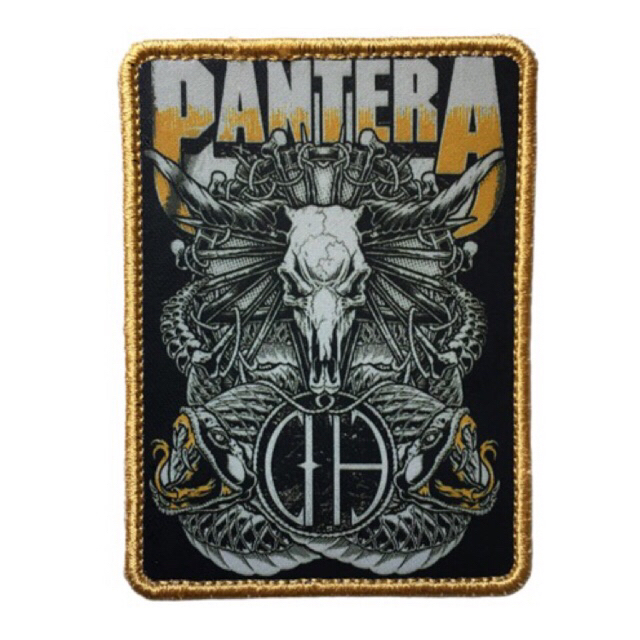 Jual PANTERA non embroidery patch (iron patch) | Shopee Indonesia