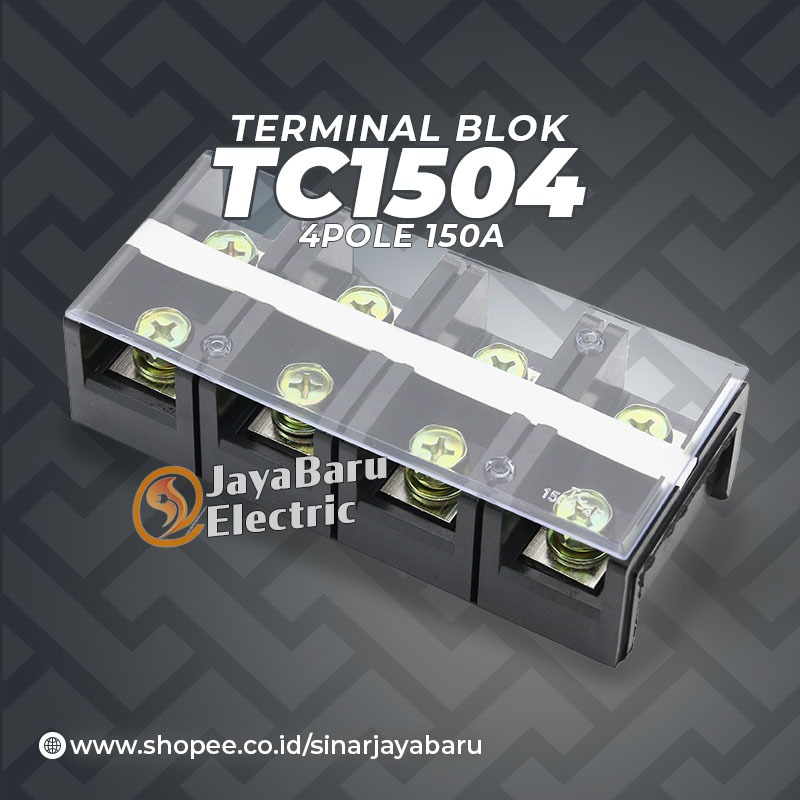 Jual Terminal Block Terminal Blok Kaca 4P 4Pole 4 Pole 15A TB1504 TB ... Jual Terminal Block Terminal Blok Kaca 4P 4Pole 4 Pole 15A TB1504 TB ...