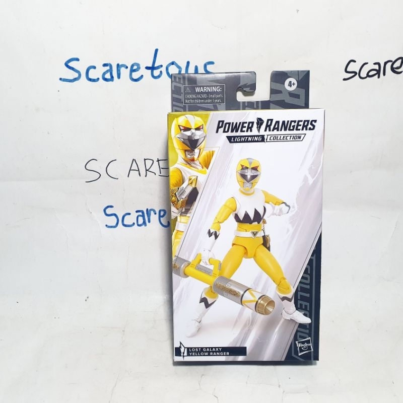 Jual Lightning Collection Power Rangers Lost Galaxy Yellow Ranger ...