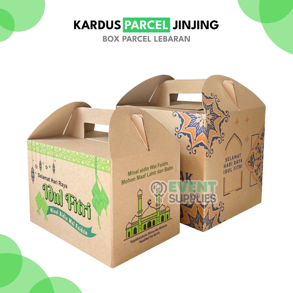 Jual Box Parcel Jinjing Ramadhan Dus Hampers Lebaran Motif Tebal Idul ...