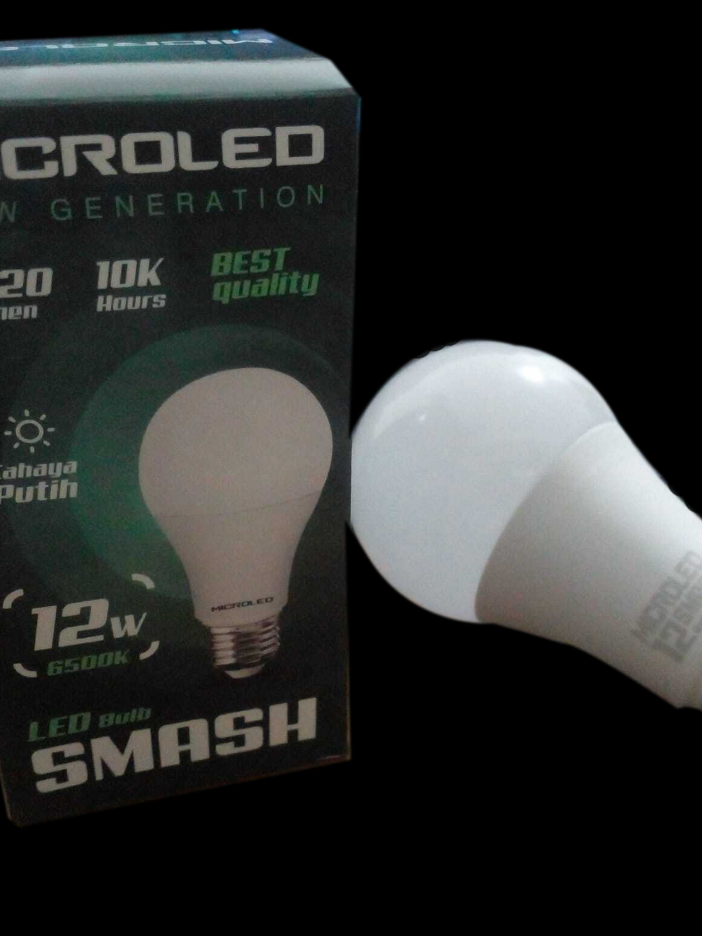 Jual Lampu Bohlam LED Merk Microled SMASH 12 Watt | Shopee Indonesia