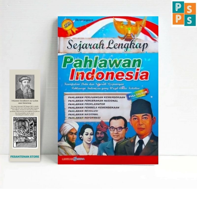 Jual Buku Sejarah Lengkap Pahlawan Indonesia Buku Biografi Pahlawan - Lingkar Media | Shopee ...