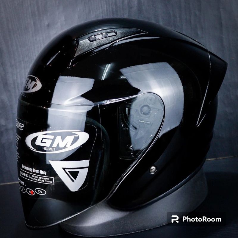 Jual HELM GM G1 SOLID ORIGINAL 100% | Shopee Indonesia