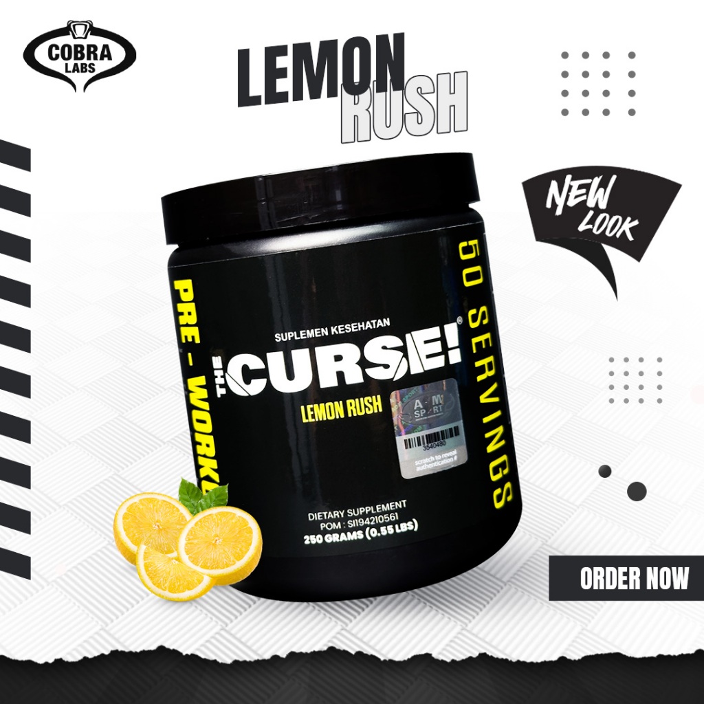Jual Cobra Labs The Curse Preworkout 50 Serving Original suplemen ...