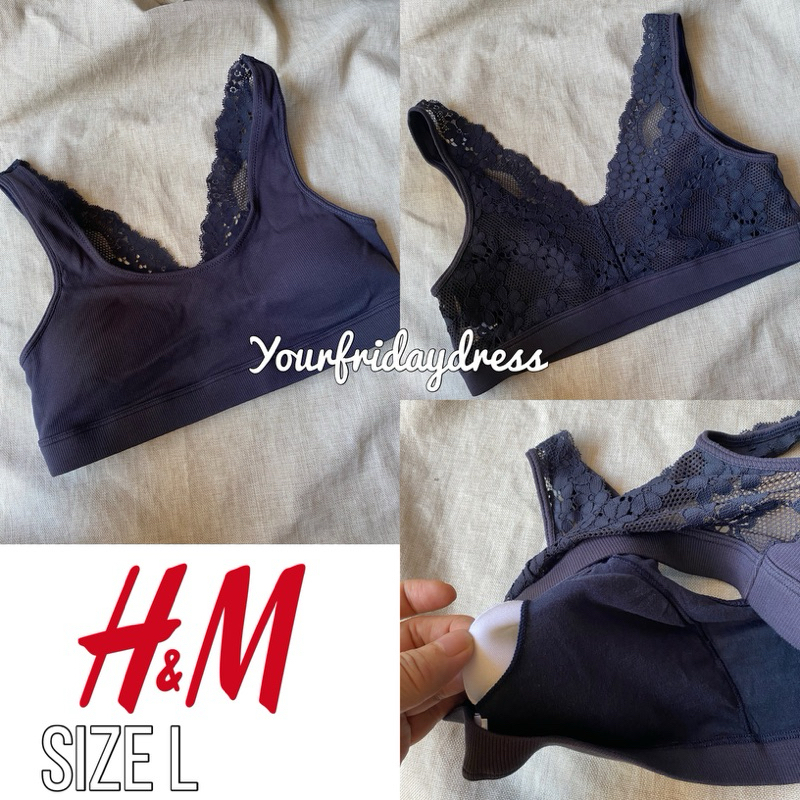 Jual LAST PIECE SALE bra bralette sisa export branded original new push ...