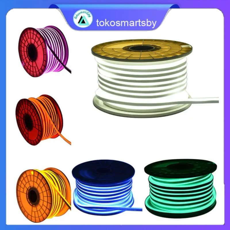 Jual Neon Flex 220v Per Meter / Lampu LED Neon Sign / Bisa Outdoor ATAU ...