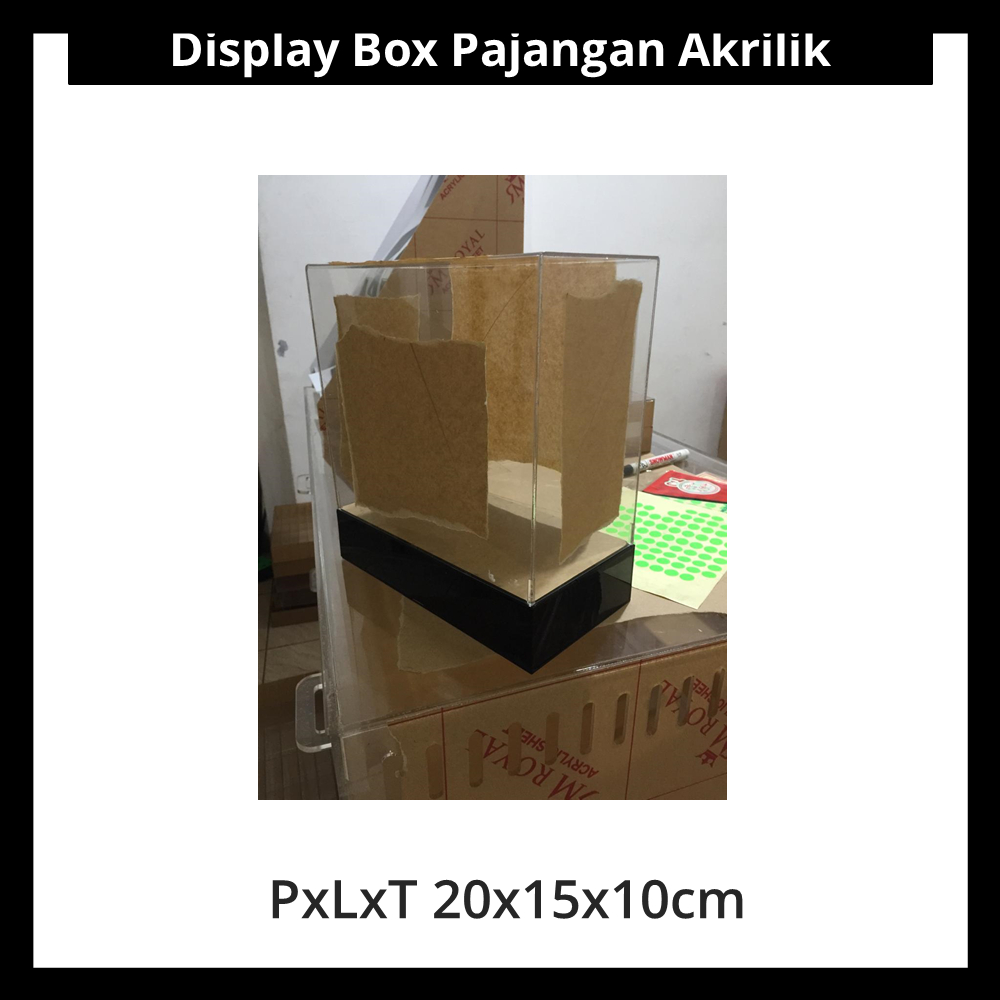 Jual Display Box Pajangan Akrilik PxLxT 20x15x10cm | Shopee Indonesia