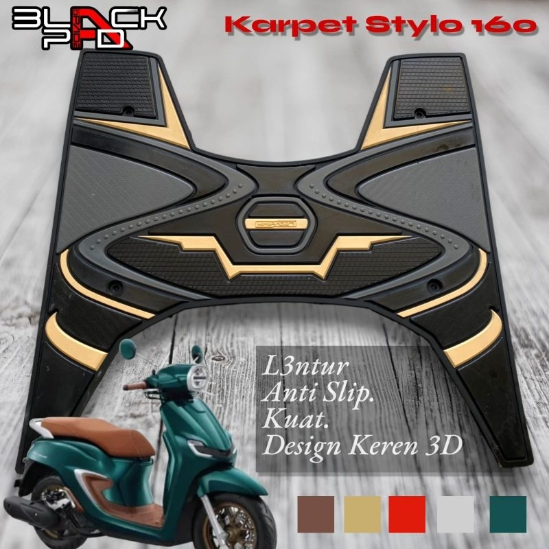 Jual Karpet Stylo 160 Alas Kaki Stylo 160 Bahan Karet Tebal Anti Slip | Shopee Indonesia