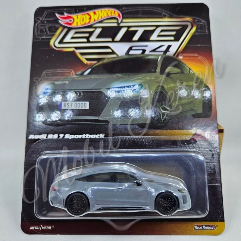 Jual Diecast Hot Wheels RLC Elite 64 Audi RS 7 Sportback grey ban karet ...