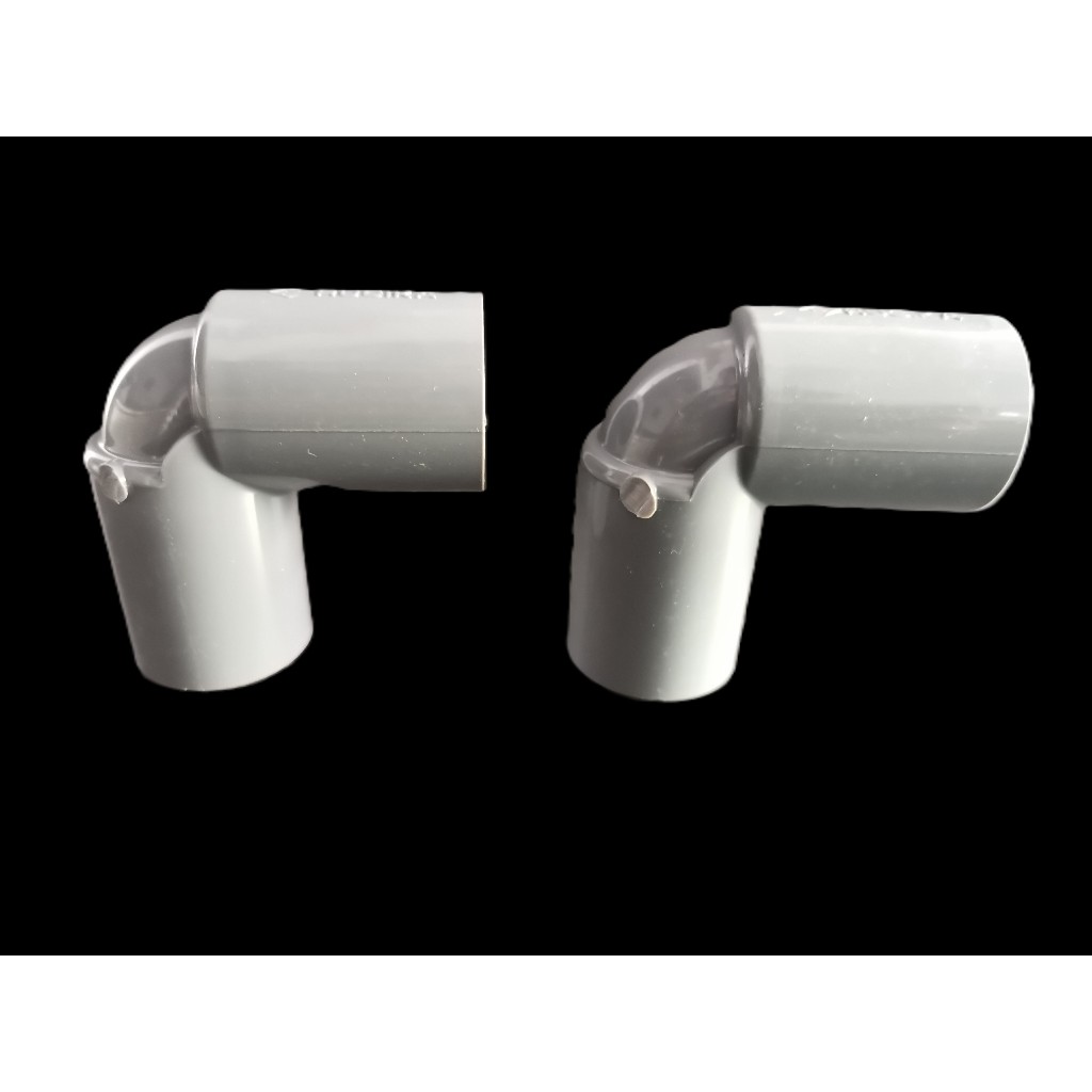 Jual FITTING KNEE PIPA PVC RUCIKA 1 INCH WARNA ABU | Shopee Indonesia