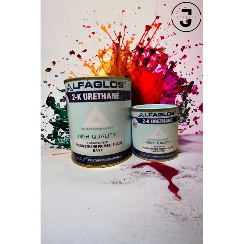 Jual Epoxy Alfaglos 2K PU Polyurethane 1 liter set | Shopee Indonesia