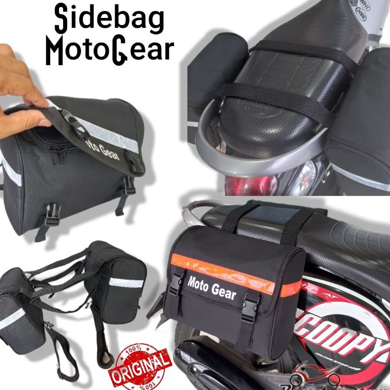 Jual Harga Bersahabat TAS SAMPING MOTOR SIDE BAG MOTOR MOTO GEAR 3M ...