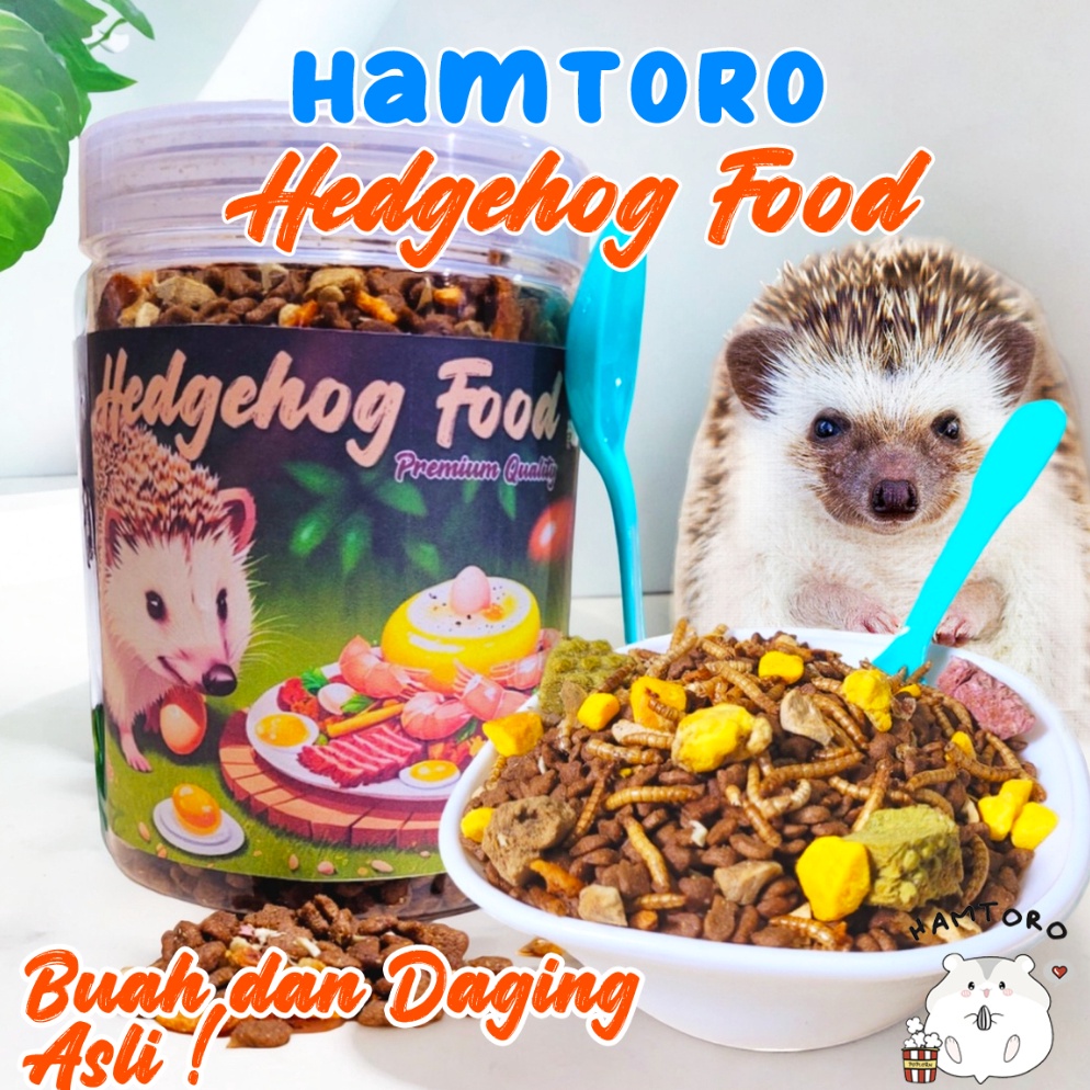 Jual Chekout Hamtoro Hedgehog Food Landak Mini Premium Daging dan Buah ...