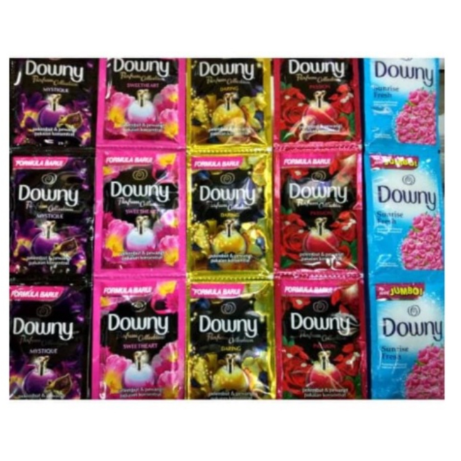Jual Downy 1000an Renteng isi 6 sachet kemasan 19ml | Shopee Indonesia