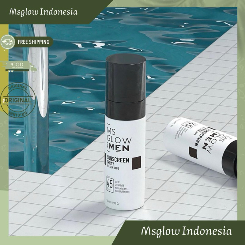 Jual SUNSCREEN MS GLOW MEN / SUNSCREEN MEN | Shopee Indonesia