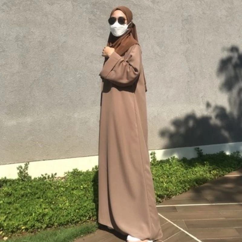 Jual Gamis Abaya turki// abaya Lebaran // gamis abaya kekinian | Shopee ...