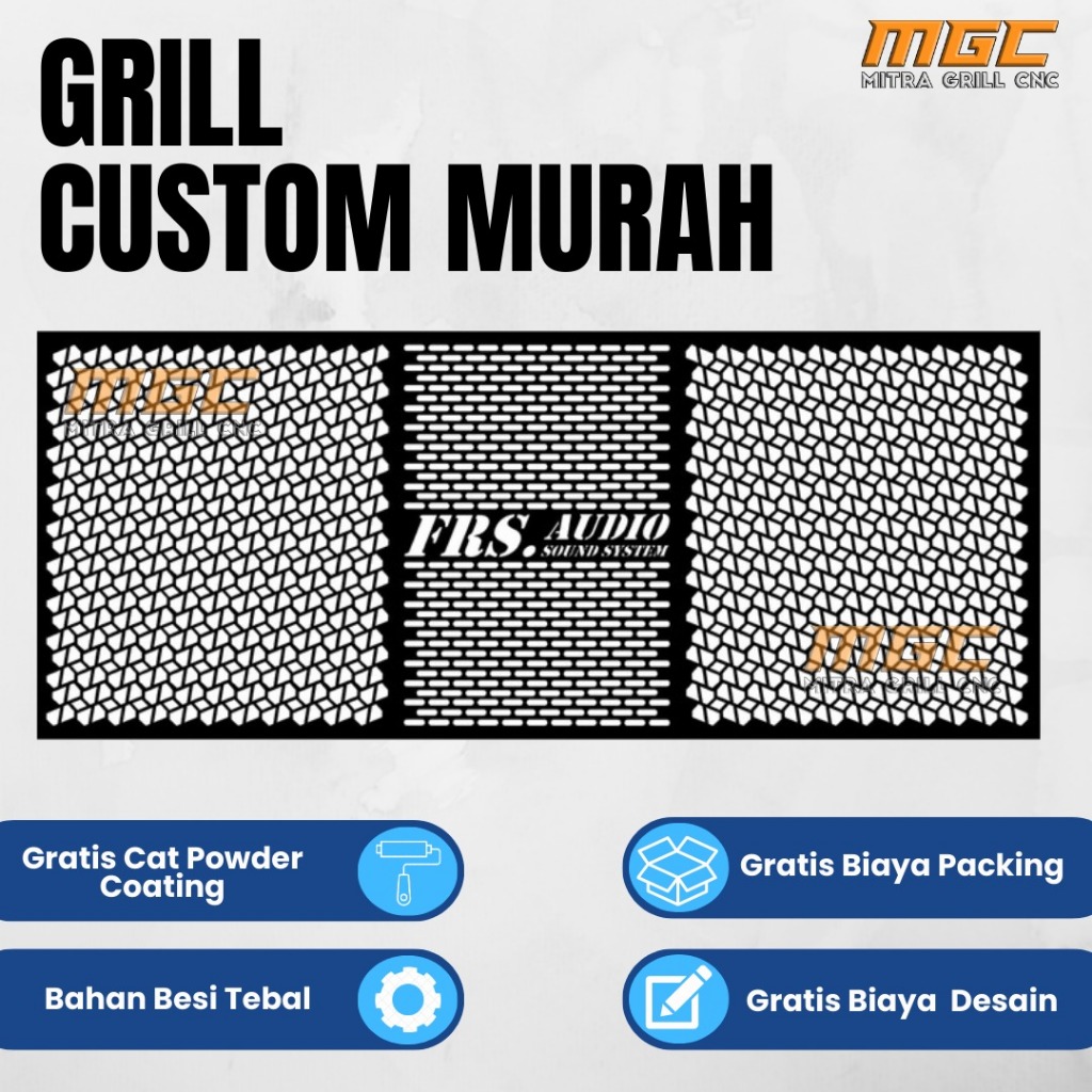 Jual Grill Sound Desain Minimalis Ukuran Custom | Shopee Indonesia