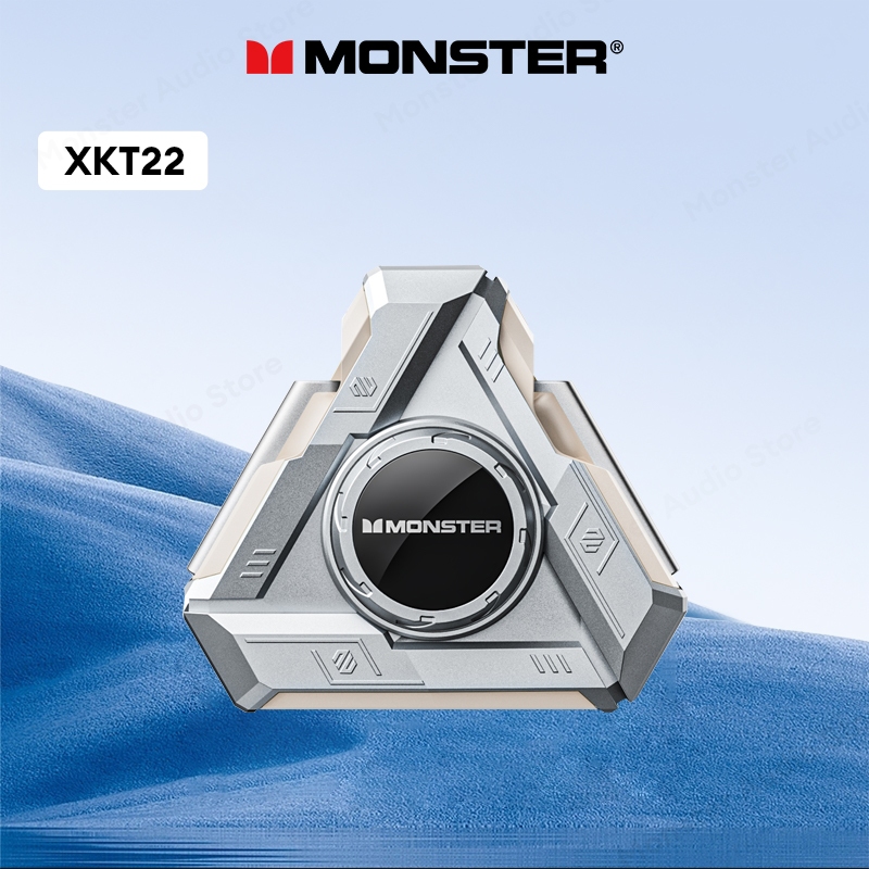 Jual Monster XKT22 Wireless Bluetooth 5.4 Earphones Gaming Headset Cool ...