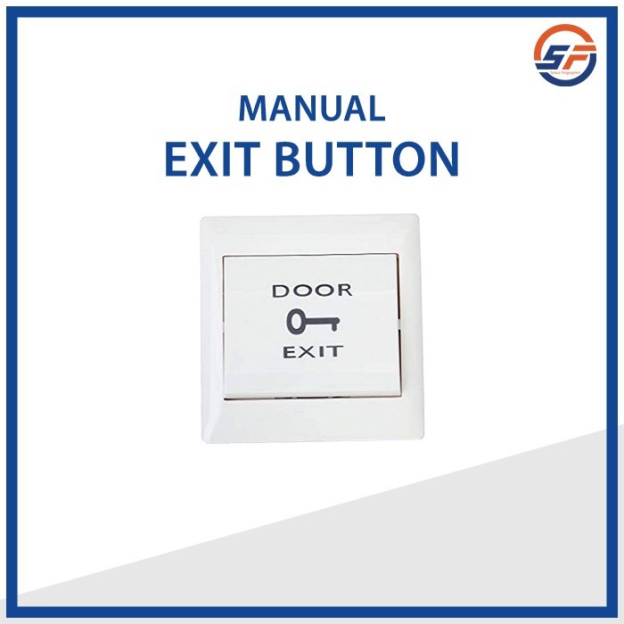 Jual Exit Button Manual / Akses Kontrol Pintu / Tombol Keluar | Shopee ...